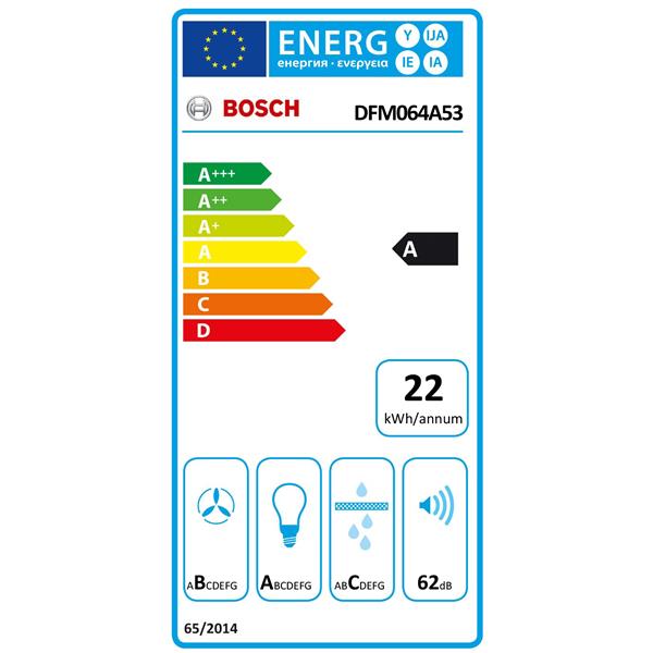 BOSCH Hotte télescopique DFM064A53 - Hotte